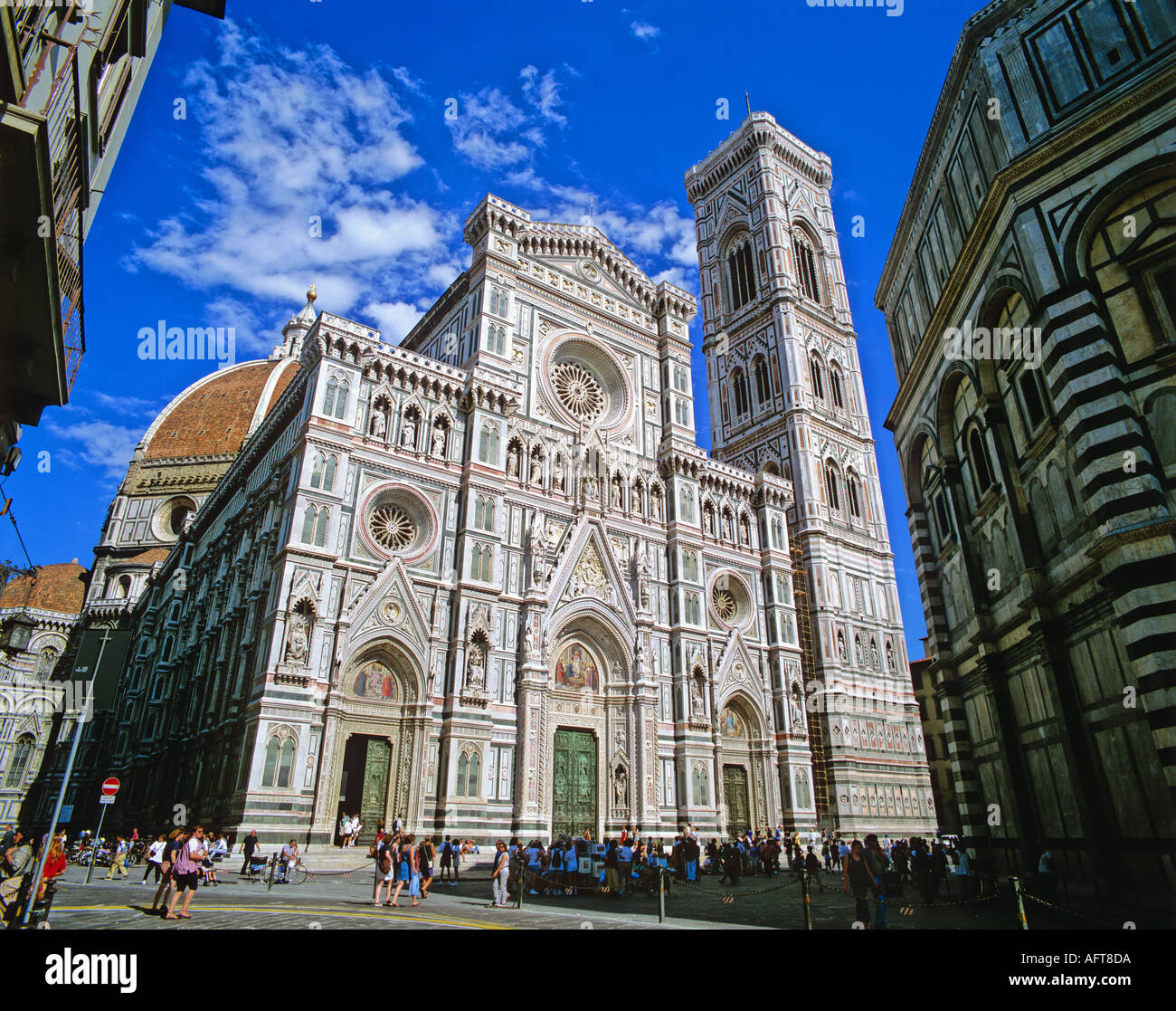 The Basilica of Saint Mary of the Flower Florence Italy Stock Photo - Alamy