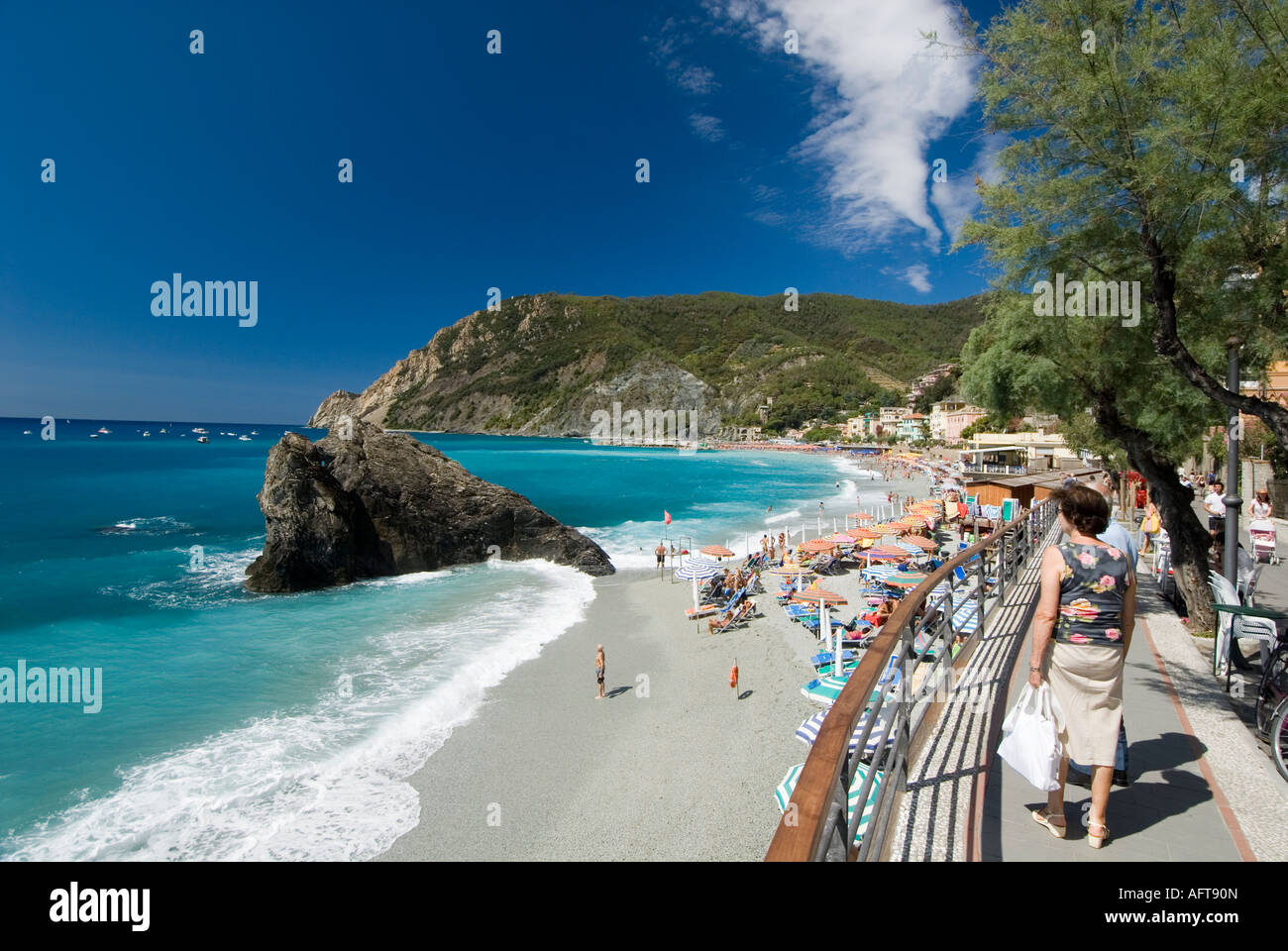 Monterossa al Mare Cinque Terre Italy Stock Photo - Alamy