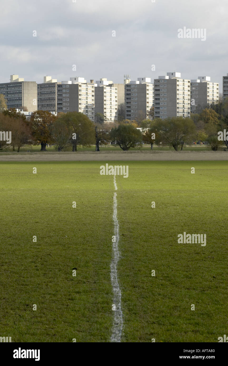 Alton Estate, Roehampton, Wandsworth, England, 1952-9. Architect: LCC ...
