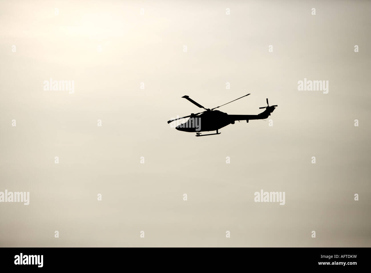 Front View Of Chinook Helicopter In Blue Sky Stock Photo - Alamy