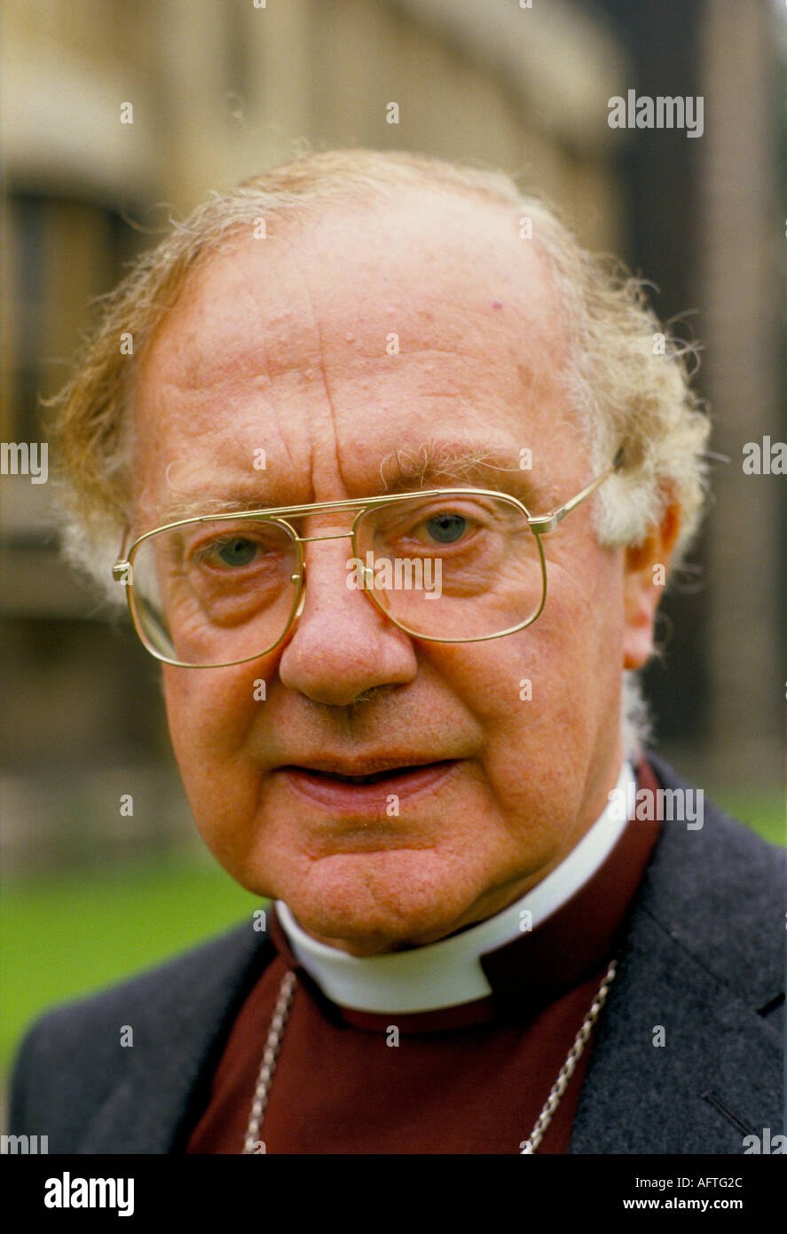 Robert Runcie portrait Archbishop of Canterbury from 1980 to 1991 ...