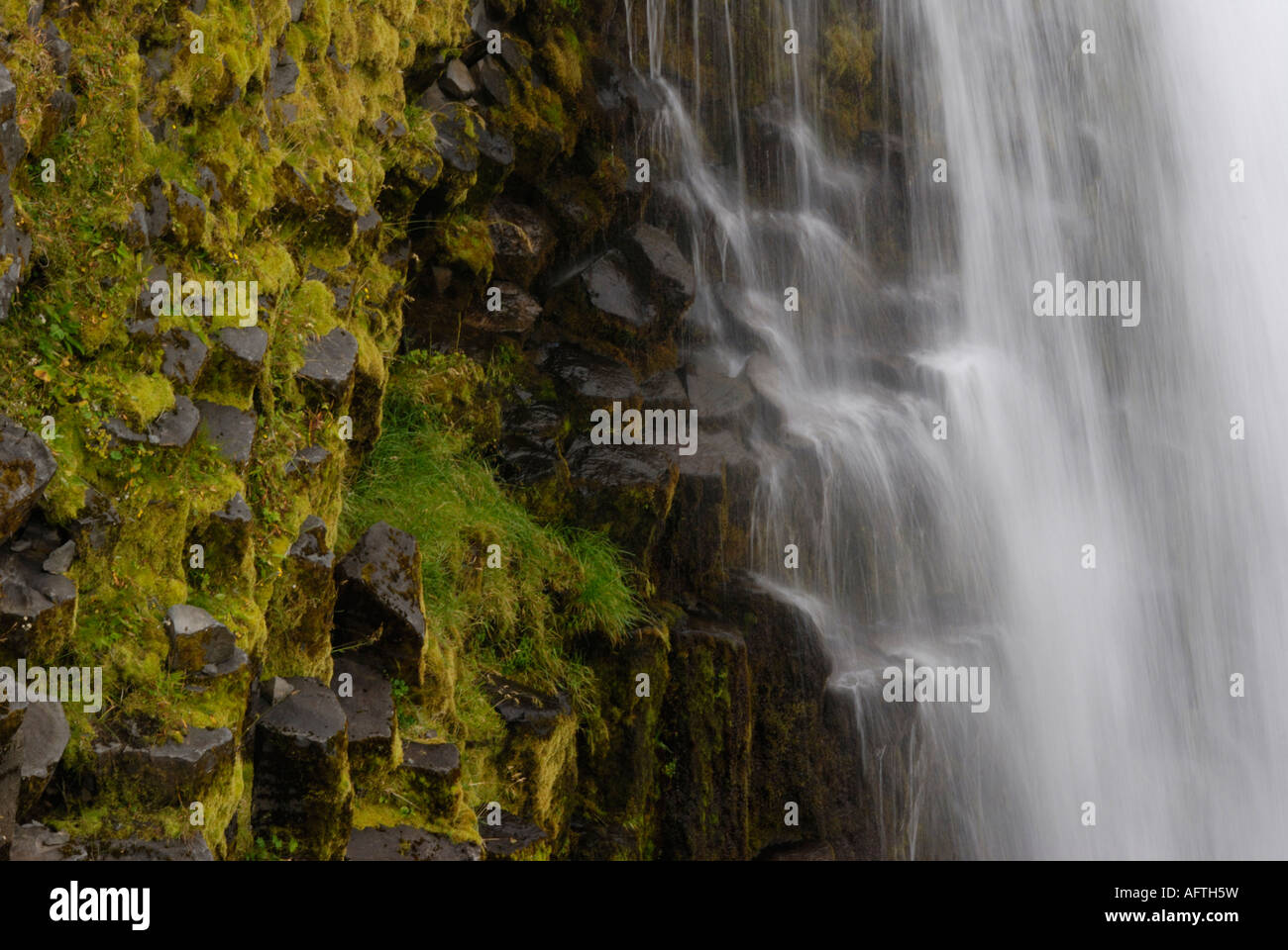 Iceland Waterfall Svodufoss Snaefellsnes Stock Photos & Iceland ...