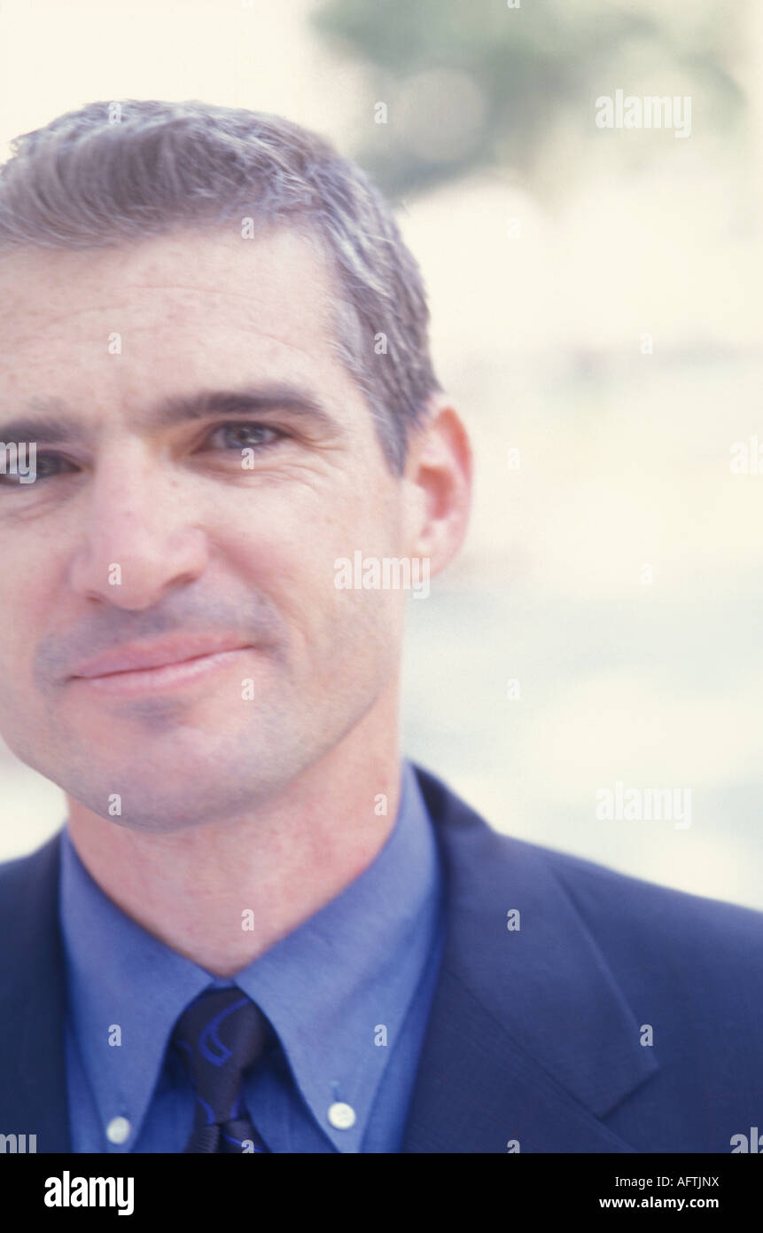 Young businessman smiling, portrait Stock Photo - Alamy