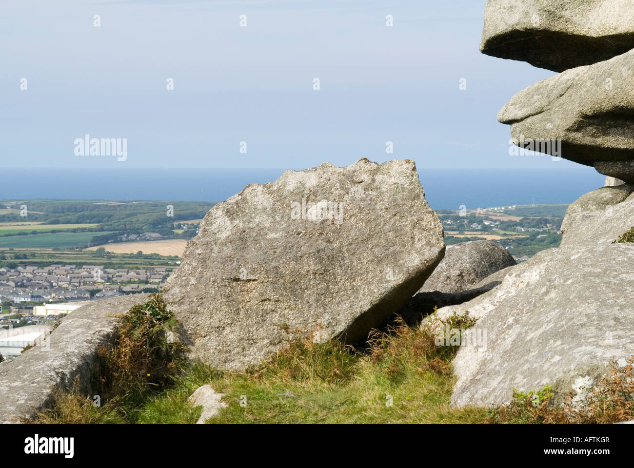 Carn Brae, Cornwall. 2007 Stock Photo - Alamy
