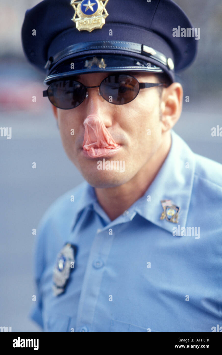 Courageous officer hi-res stock photography and images - Alamy
