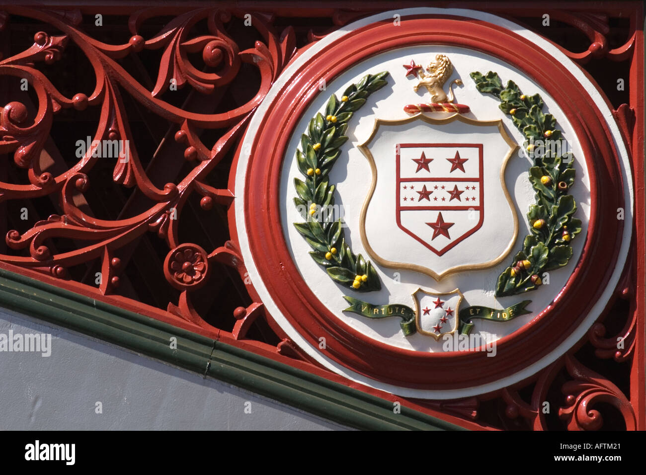 Melbourne coat of arms hi-res stock photography and images - Alamy