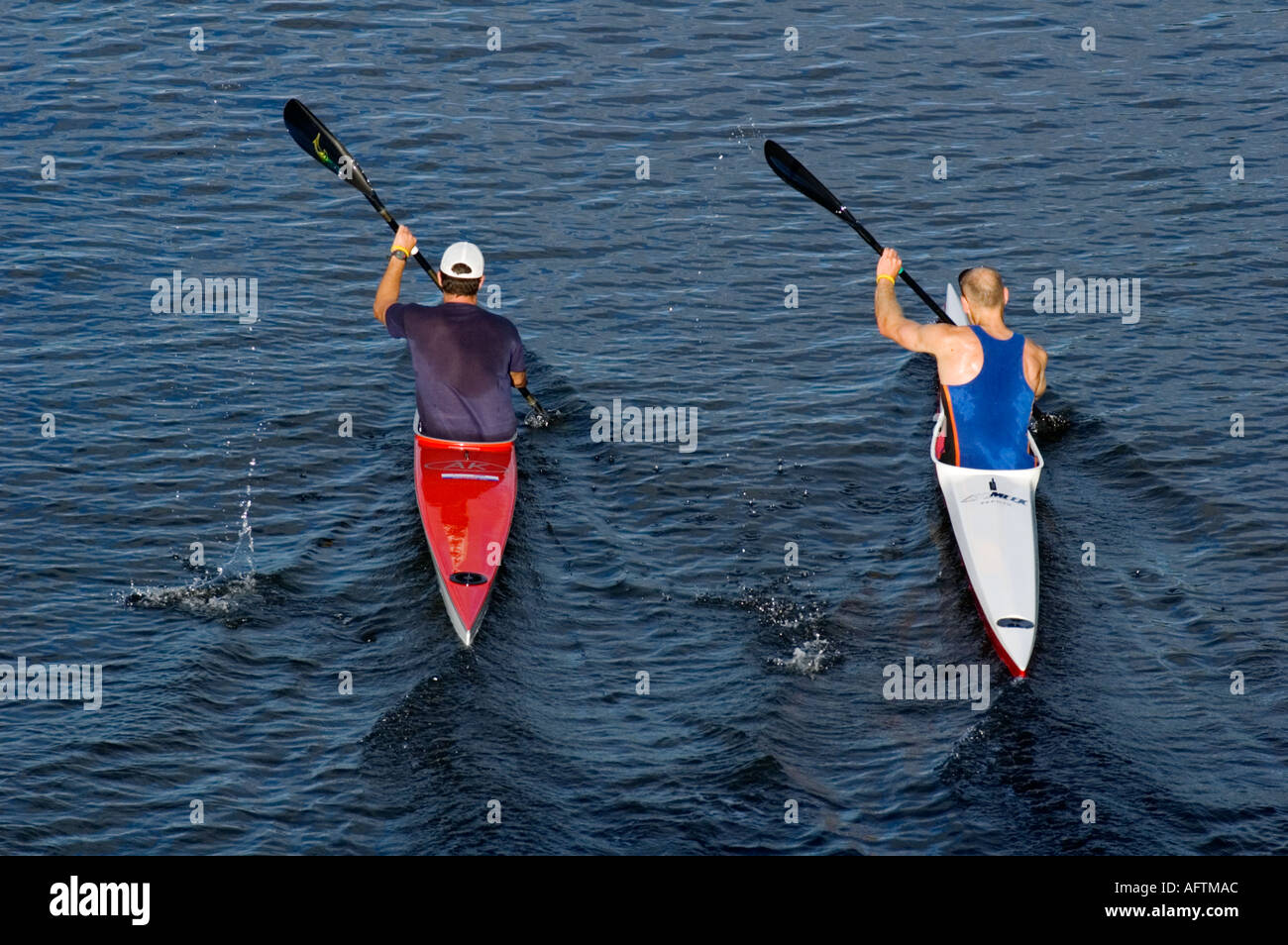Australia, Melbourne, Kayaks Stock Photo - Alamy