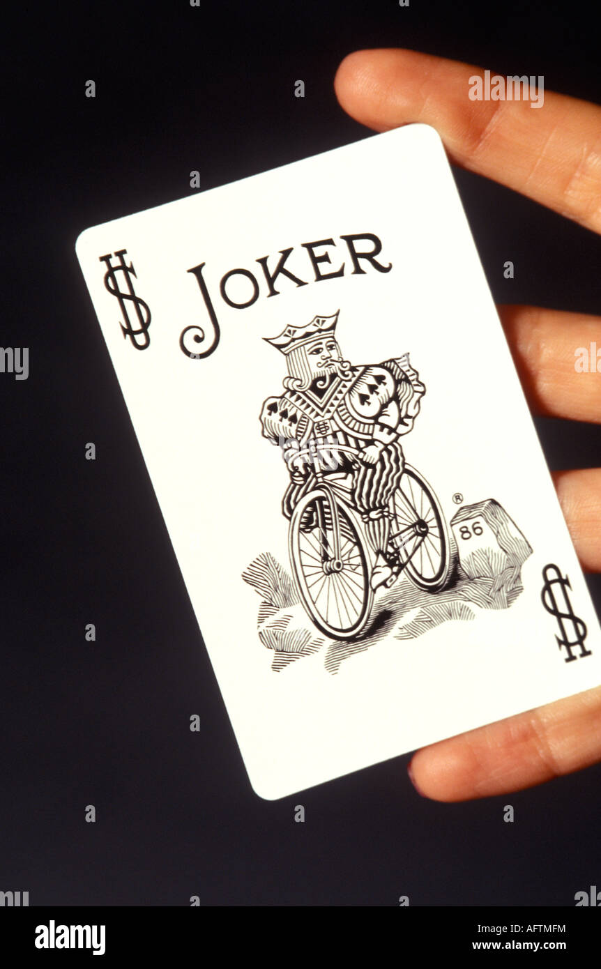 Playing card joker hi-res stock photography and images - Alamy
