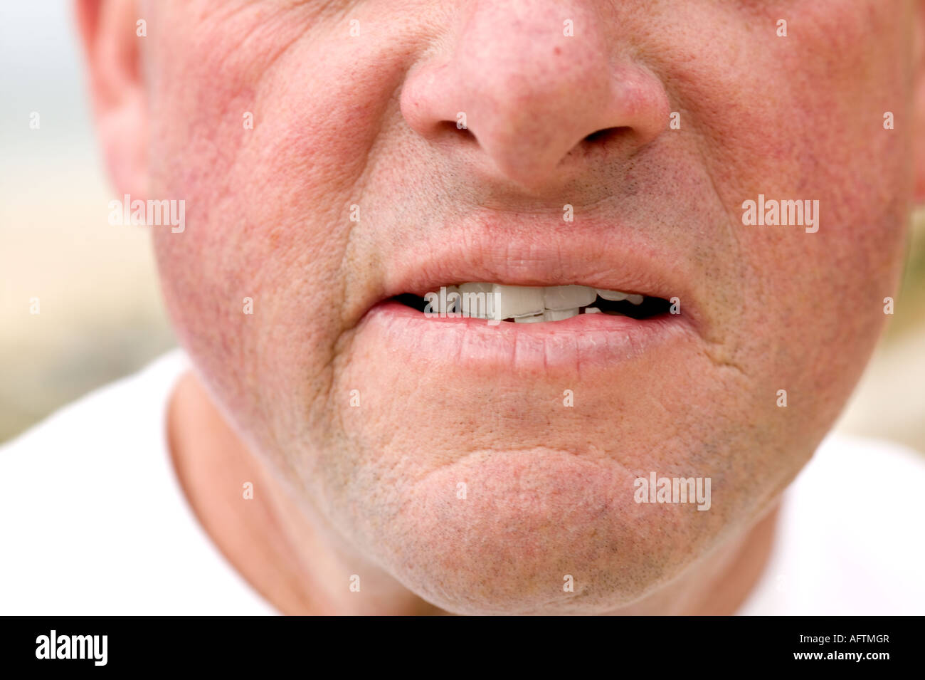 Human face, close up Stock Photo - Alamy