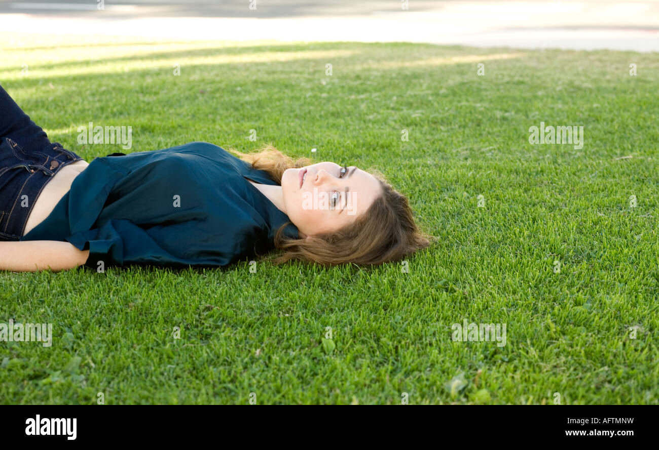 Young woman staring, close up, portrait Stock Photo - Alamy