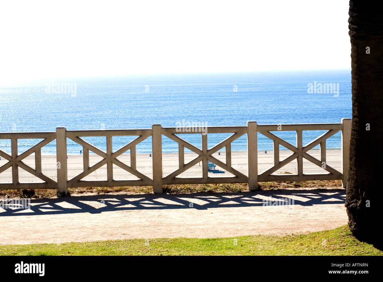 Fence at beach Stock Photo - Alamy