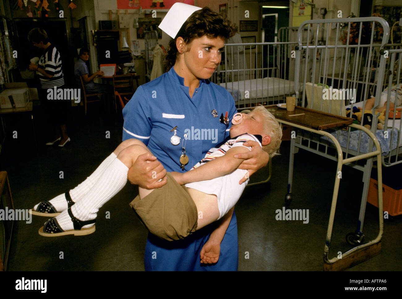 1980s Nurses High Resolution Stock Photography and Images - Alamy