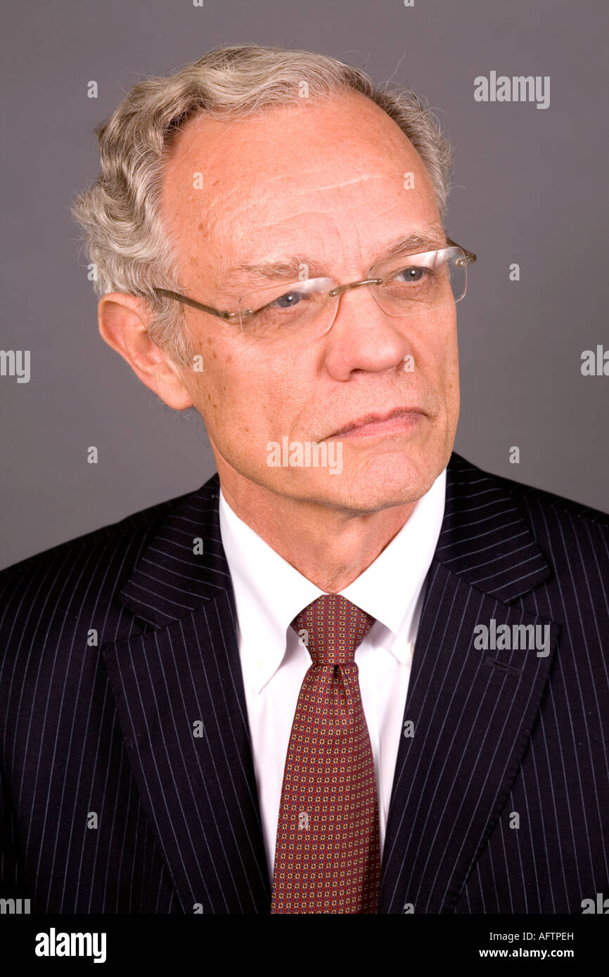 Staring senior contemplating hi-res stock photography and images - Alamy