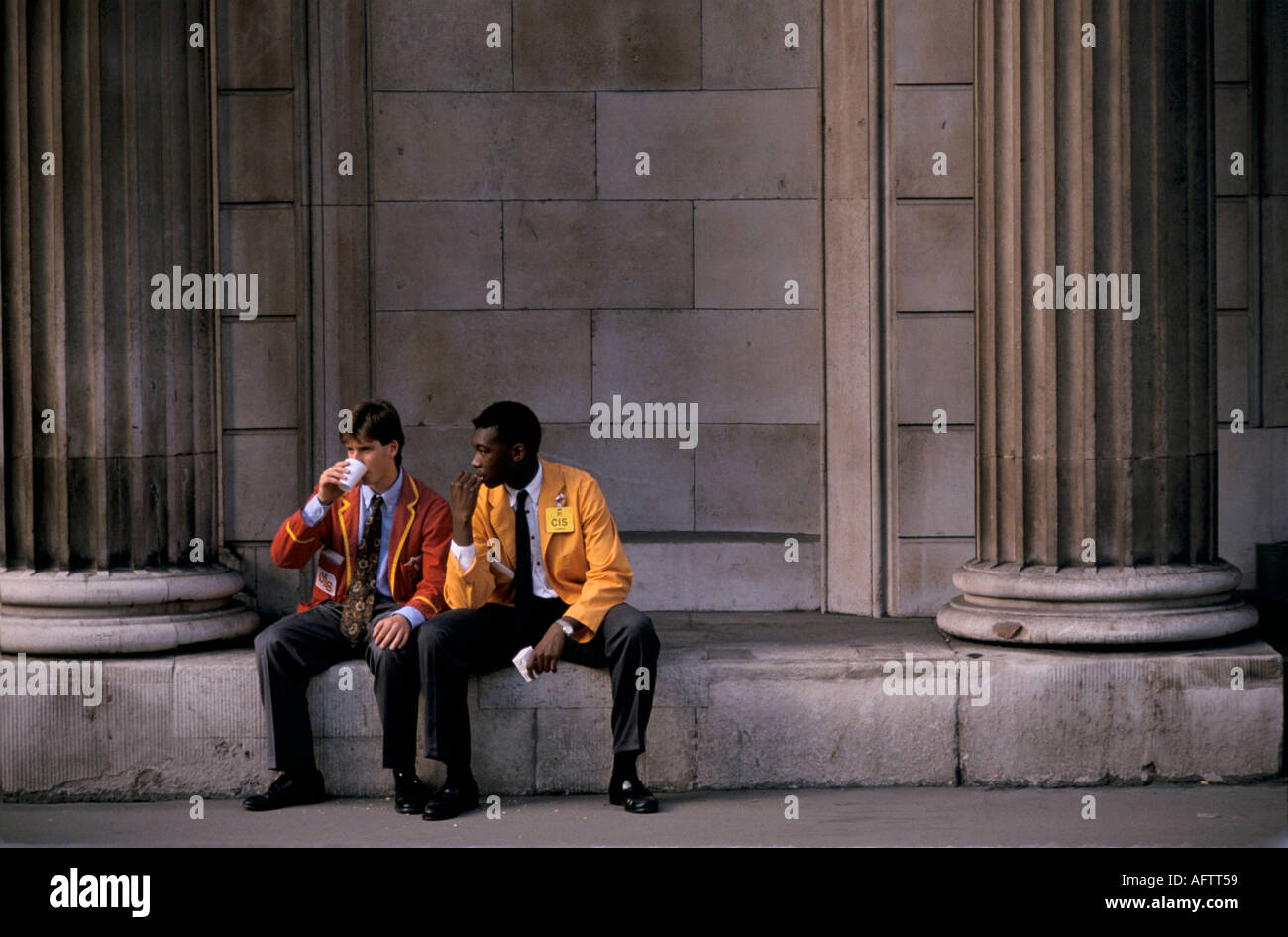 City of London 1990s UK. London International Financial Futures ...