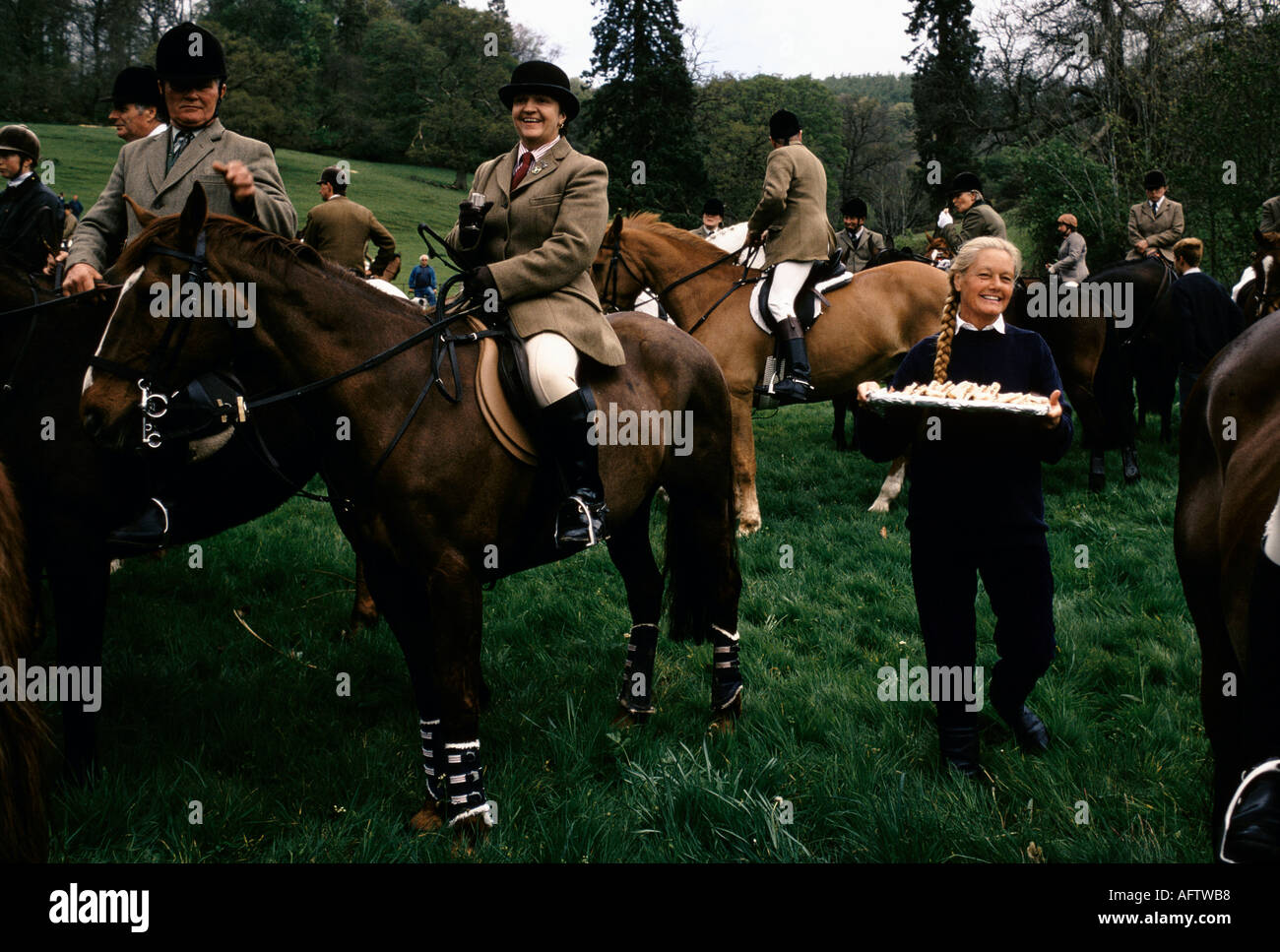 Quantock staghounds hunt meet hi-res stock photography and images - Alamy