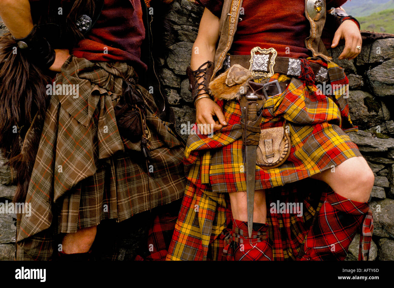 Scottish man kilt hi-res stock photography and images - Alamy