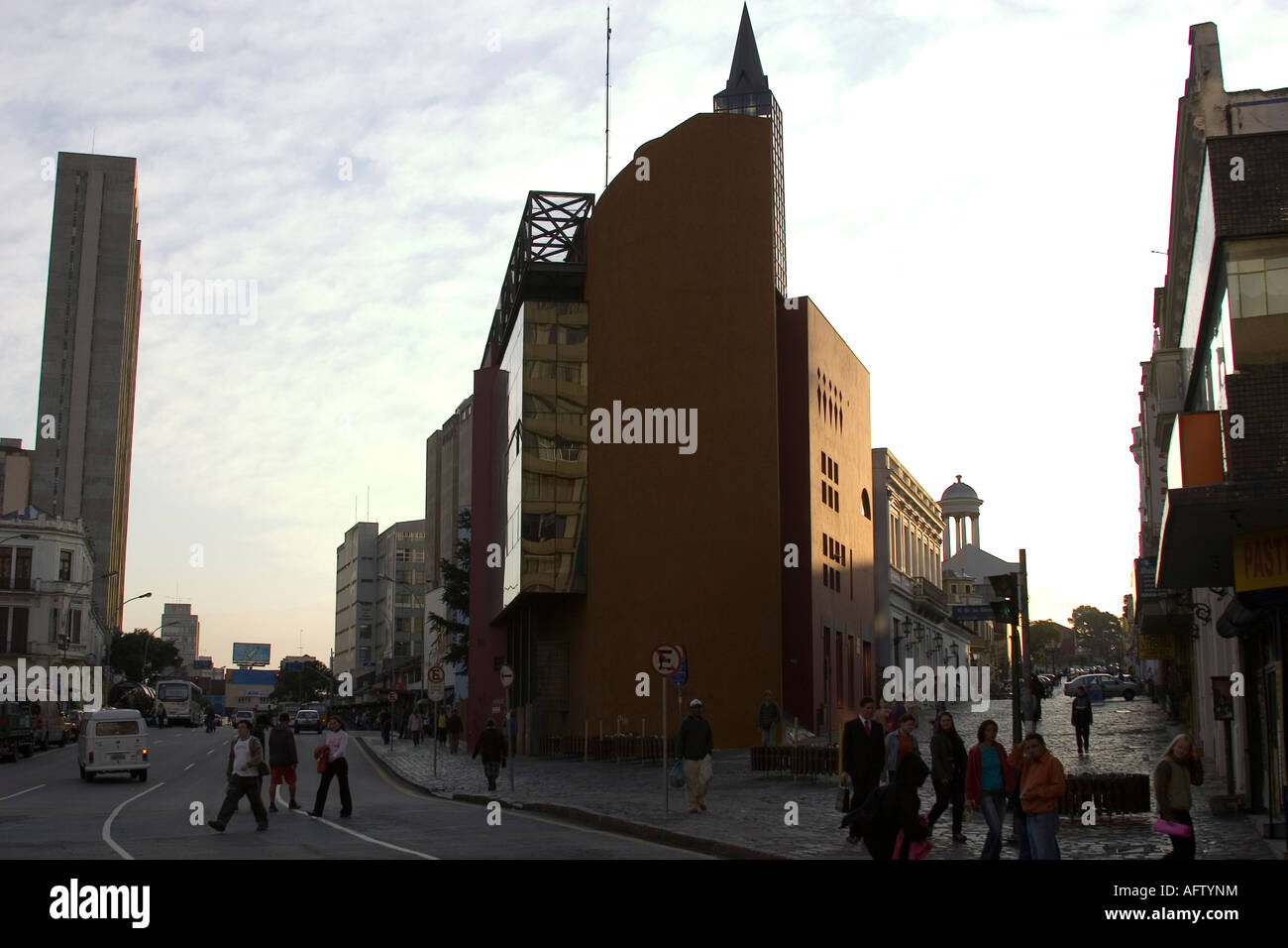 Historical center of Curitiba Parana - Brazil Stock Photo - Alamy