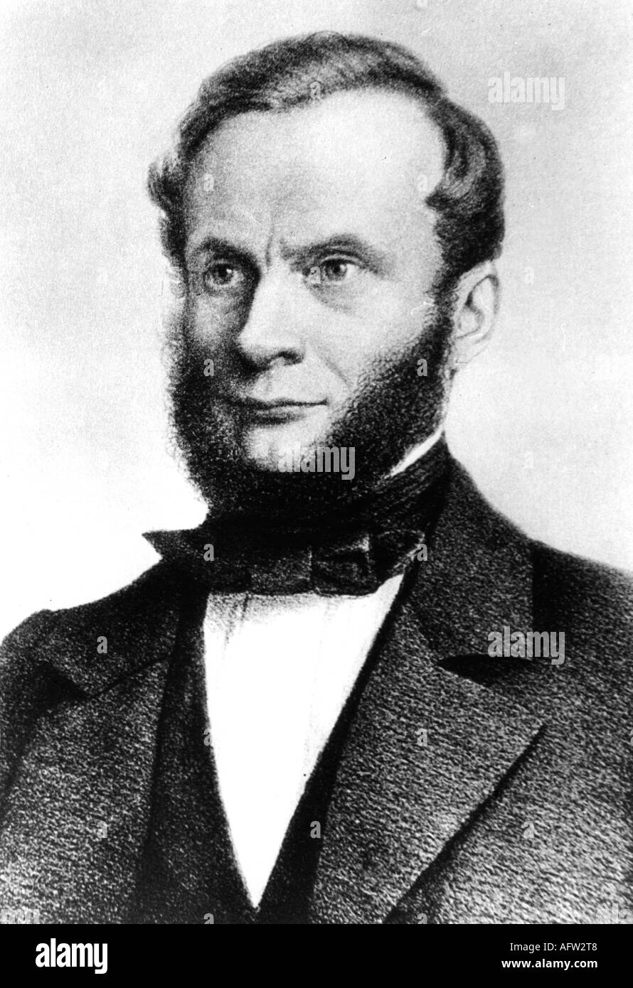 Rudolf clausius german physicist Black and White Stock Photos & Images ...