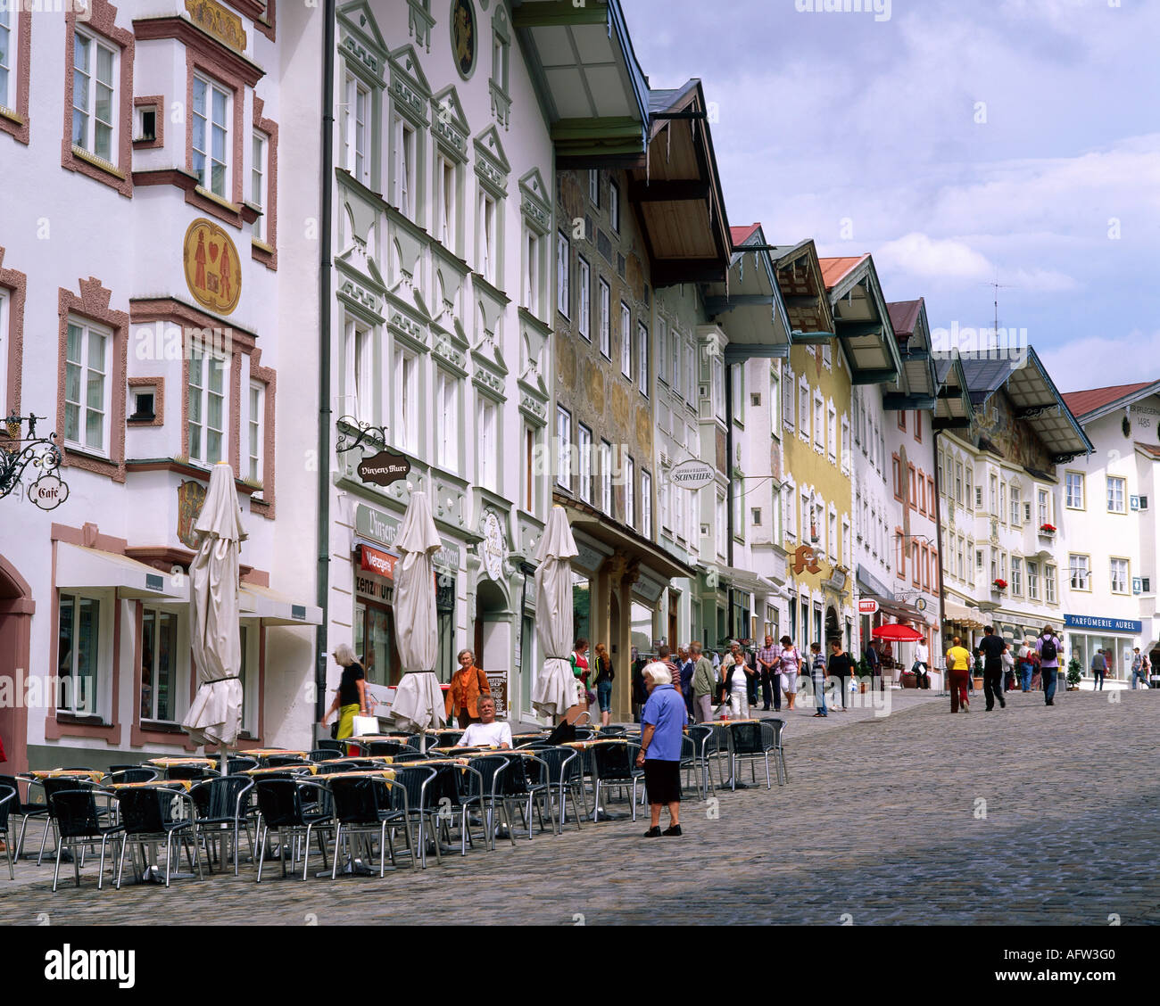 geography / travel, Germany, Bavaria, Bad Toelz, street scenes, Markt ...
