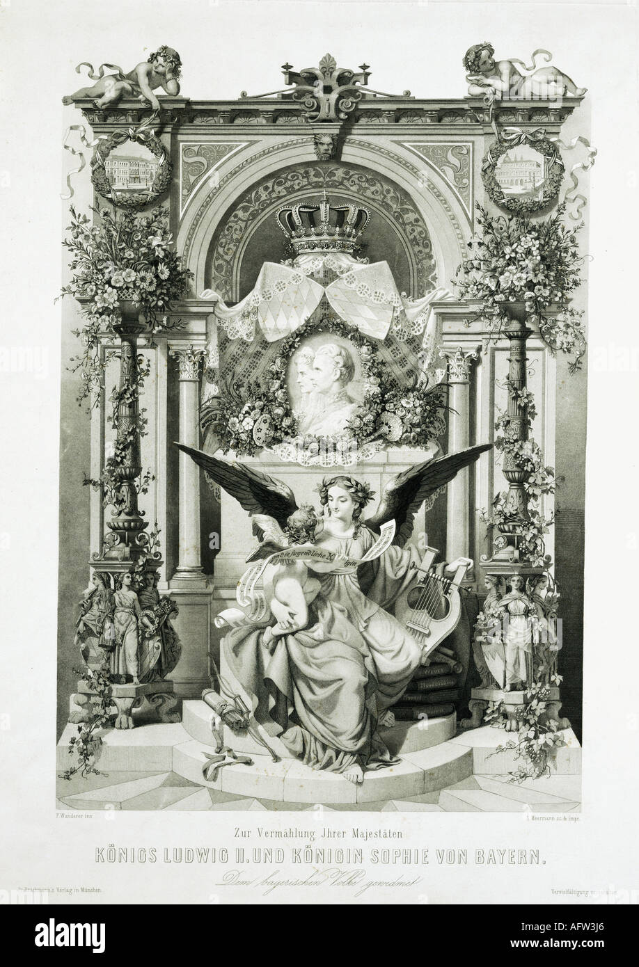 King ludwig ii coat of arms hi-res stock photography and images - Alamy