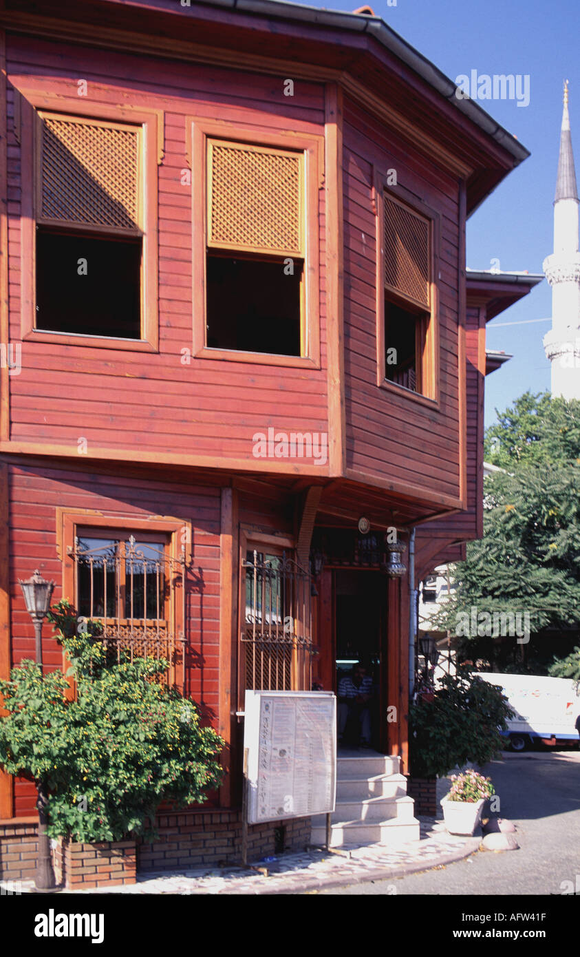 Old wooden house in Istanbul Turkey Stock Photo - Alamy