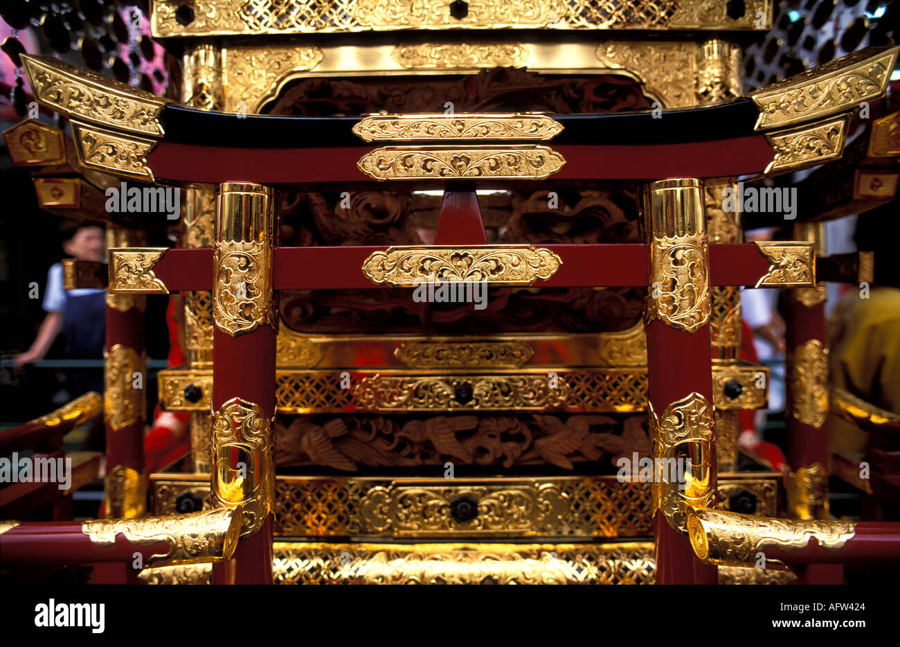 Mikoshi Portable Shrine at Asakusa Festival Tokyo Japan Stock Photo - Alamy