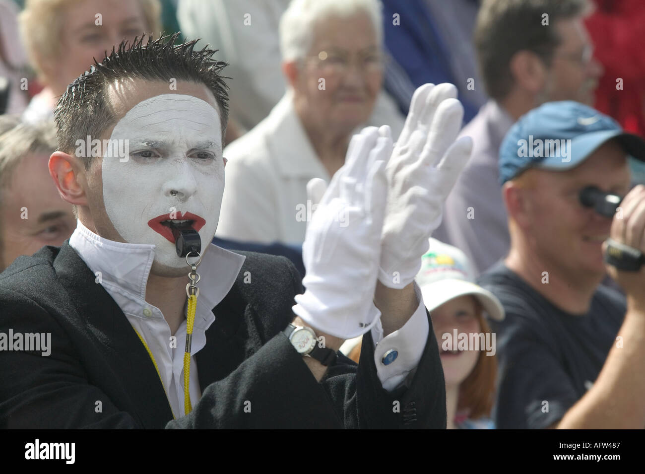 Mime Face Stock Photos & Mime Face Stock Images - Alamy