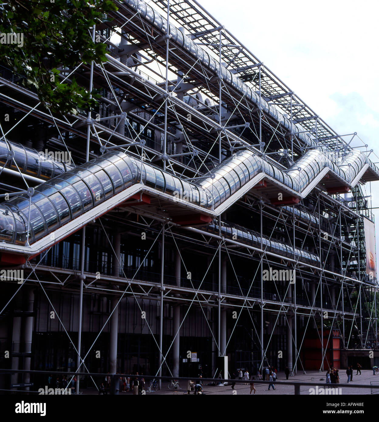Centre pompidou paris steps hi-res stock photography and images - Alamy