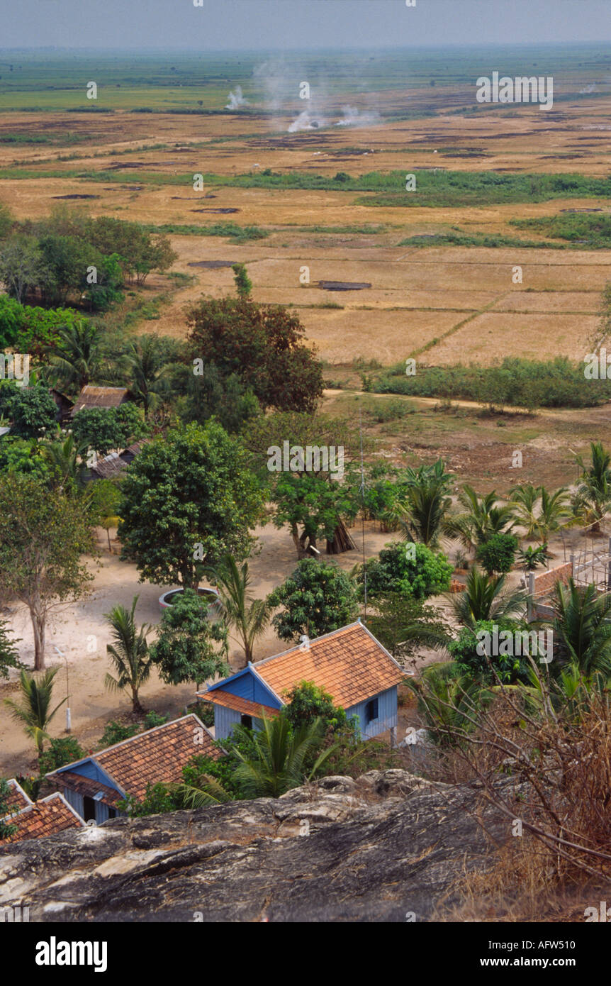 View from Phnom Da Cambodia Stock Photo - Alamy