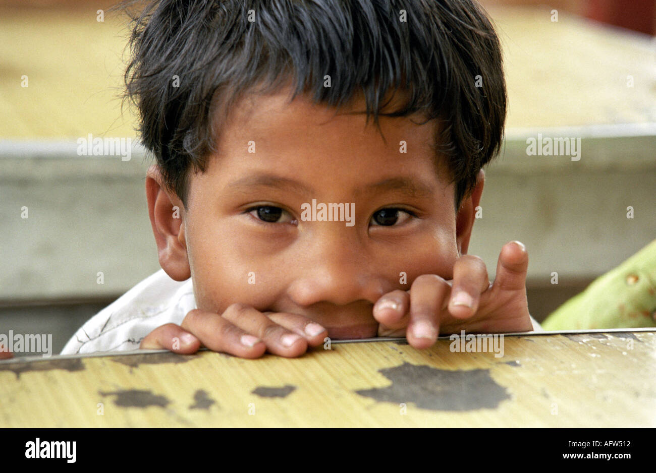 Child Peeking Over Table High Resolution Stock Photography and Images ...