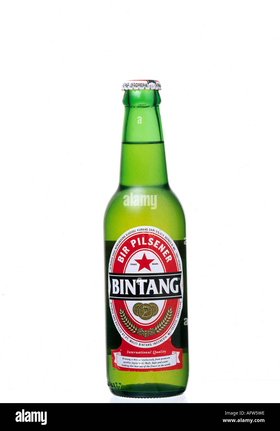 food and beverages, alcohol, beer, bottle "Bintang Bir Pilsener", PT ...