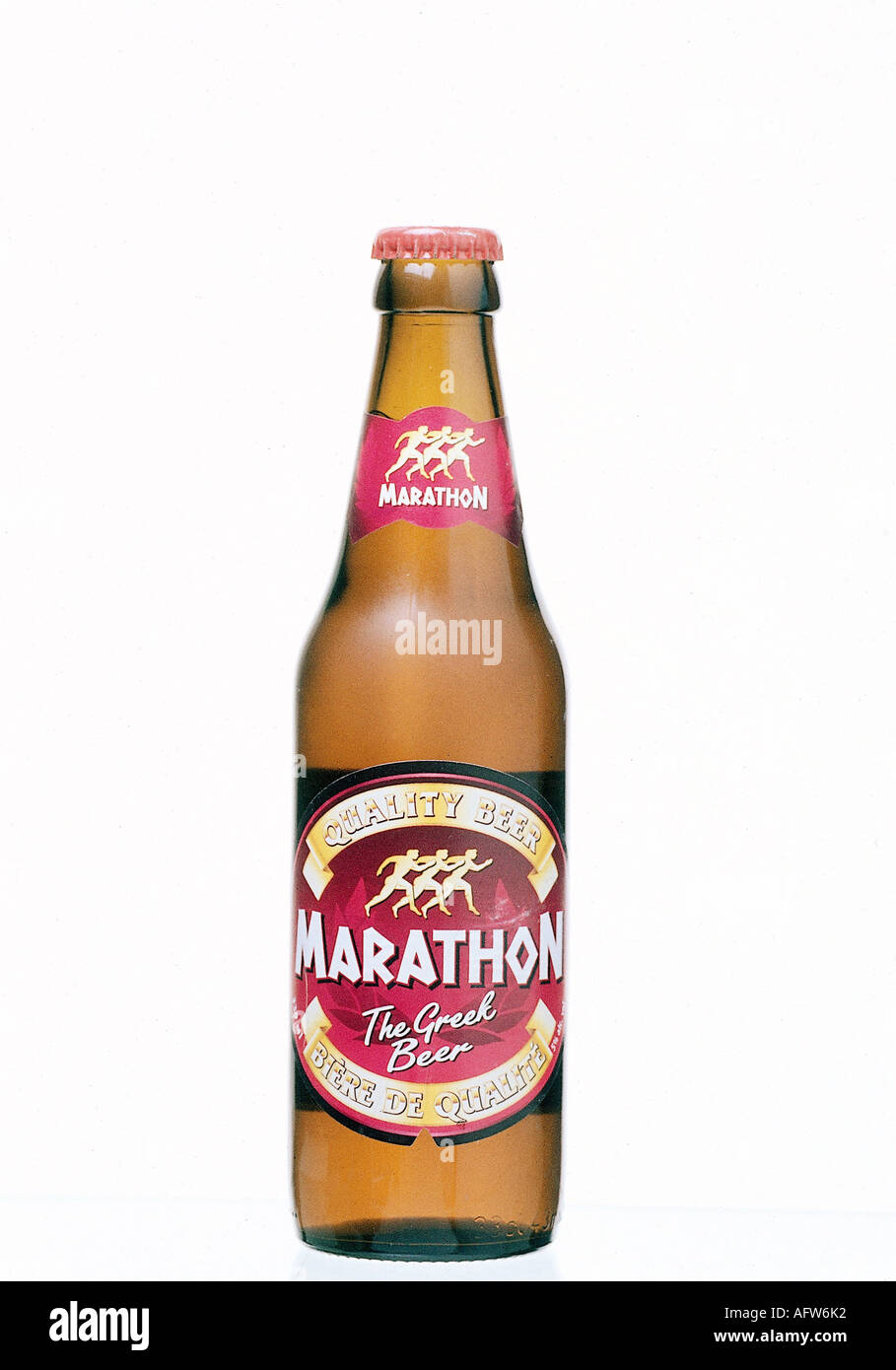 food and beverages, alcohol, beer, bottle "Marathon", Athenian Brewery ...