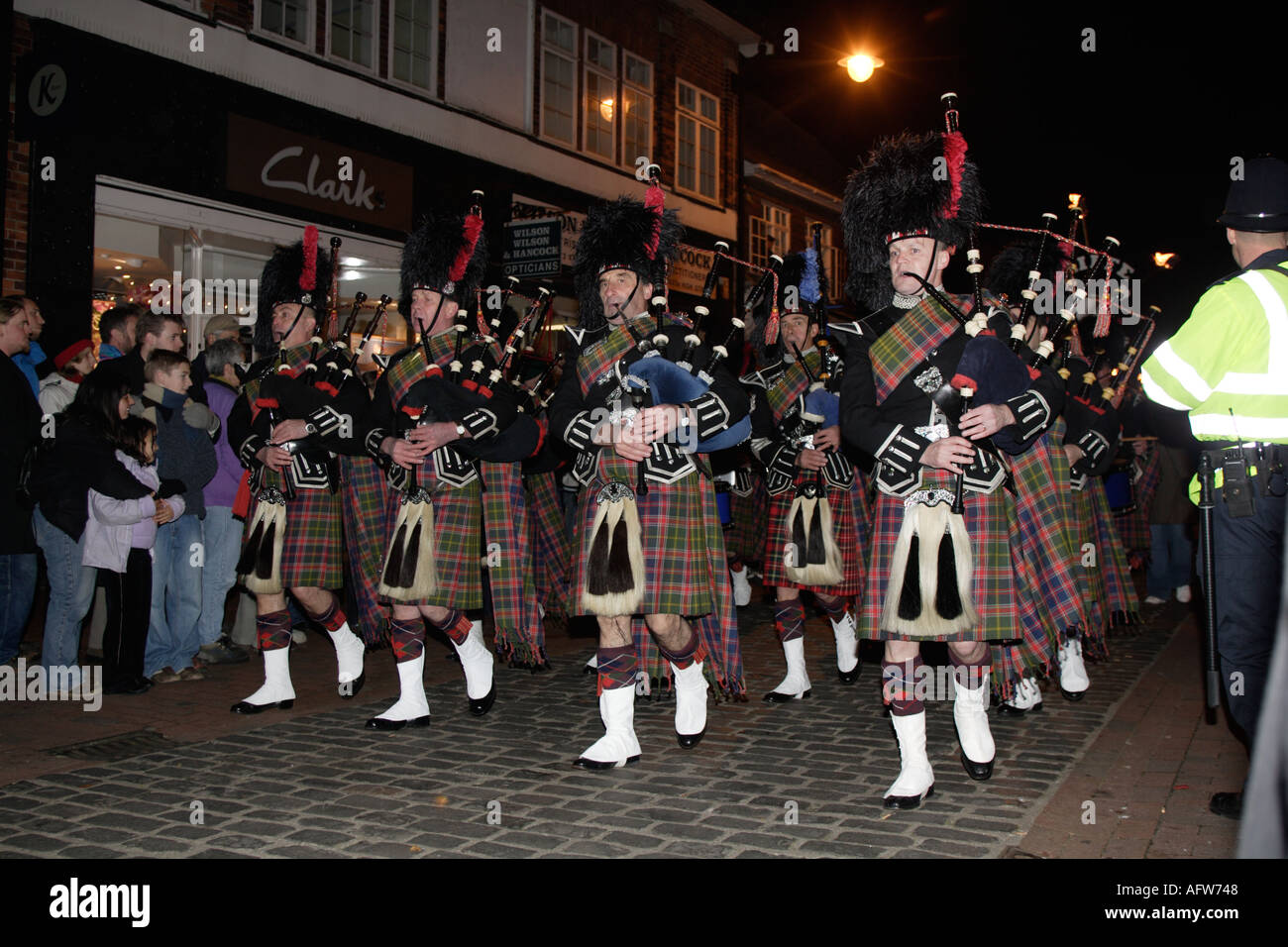 LEWES BONFIRE NIGHT SUSSEX UK Stock Photo - Alamy