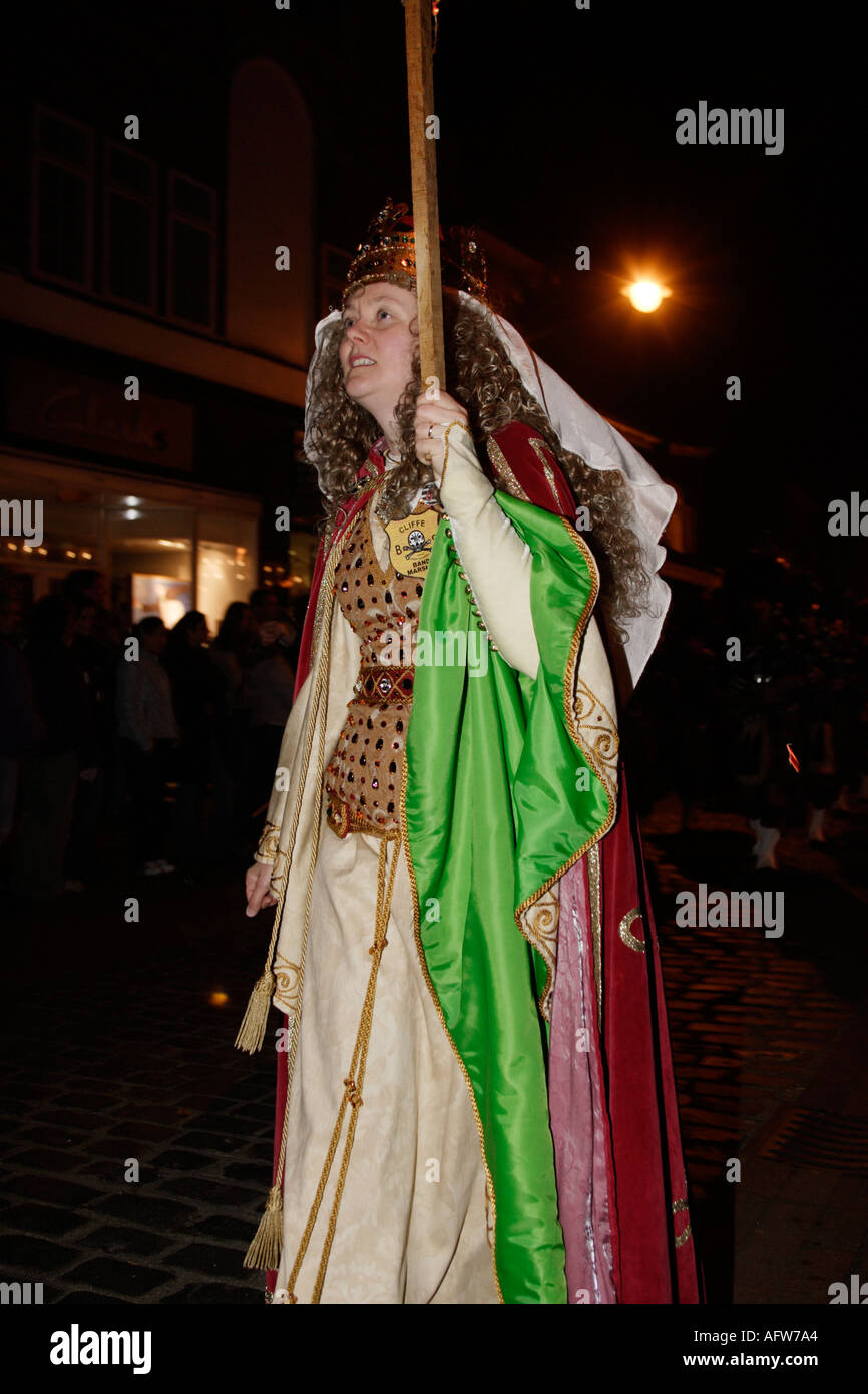 LEWES BONFIRE PROCESSION SUSSEX UK Stock Photo - Alamy