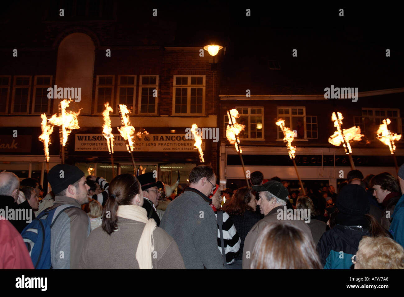LEWES BONFIRE PROCESSION UK Stock Photo - Alamy