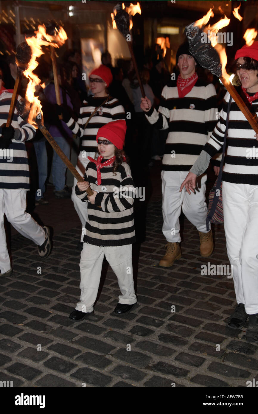 LEWES BONFIRE NIGHT SMUGGLERS UK Stock Photo - Alamy