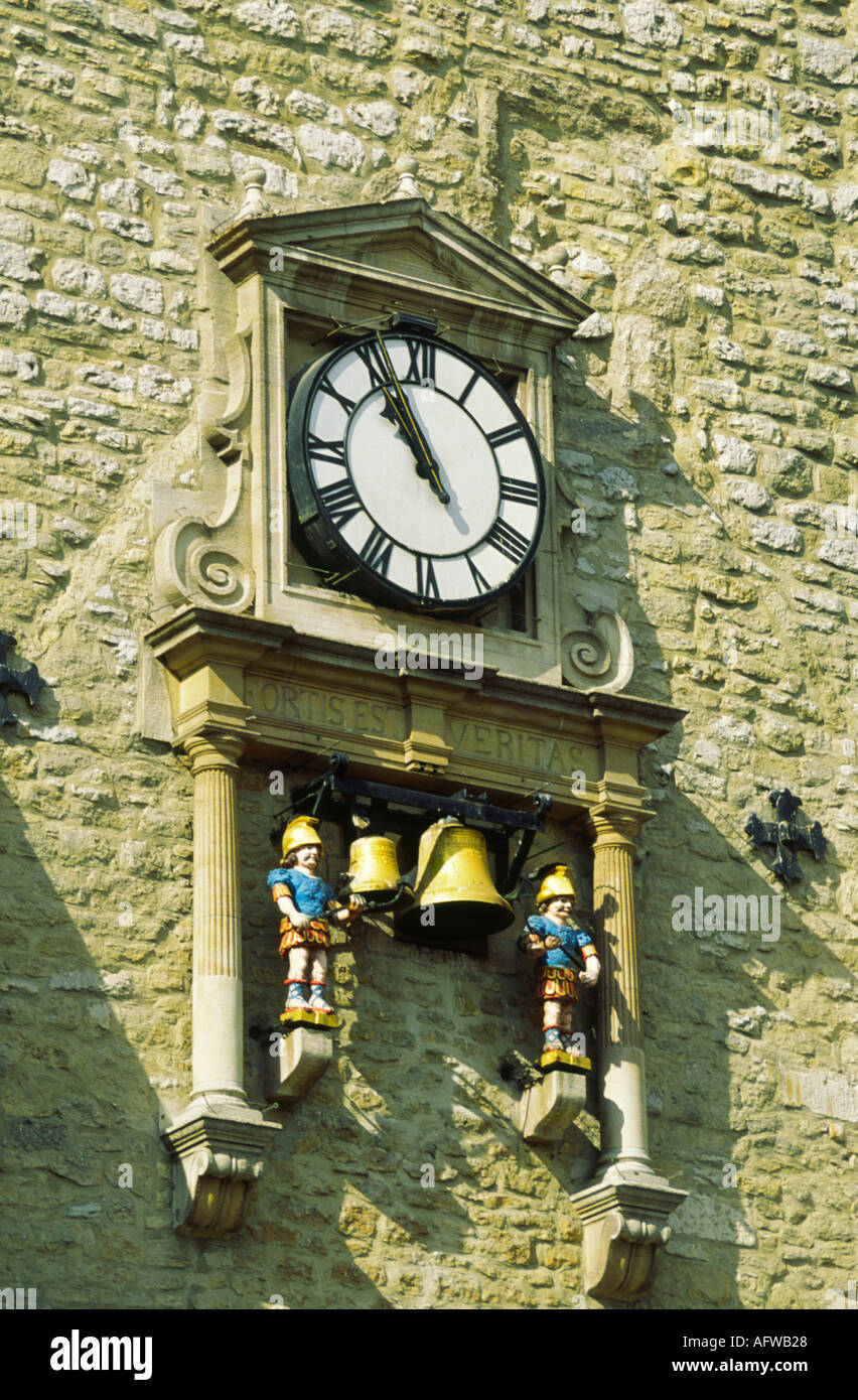 Carfax Tower Clock Oxford England Stock Photo - Alamy