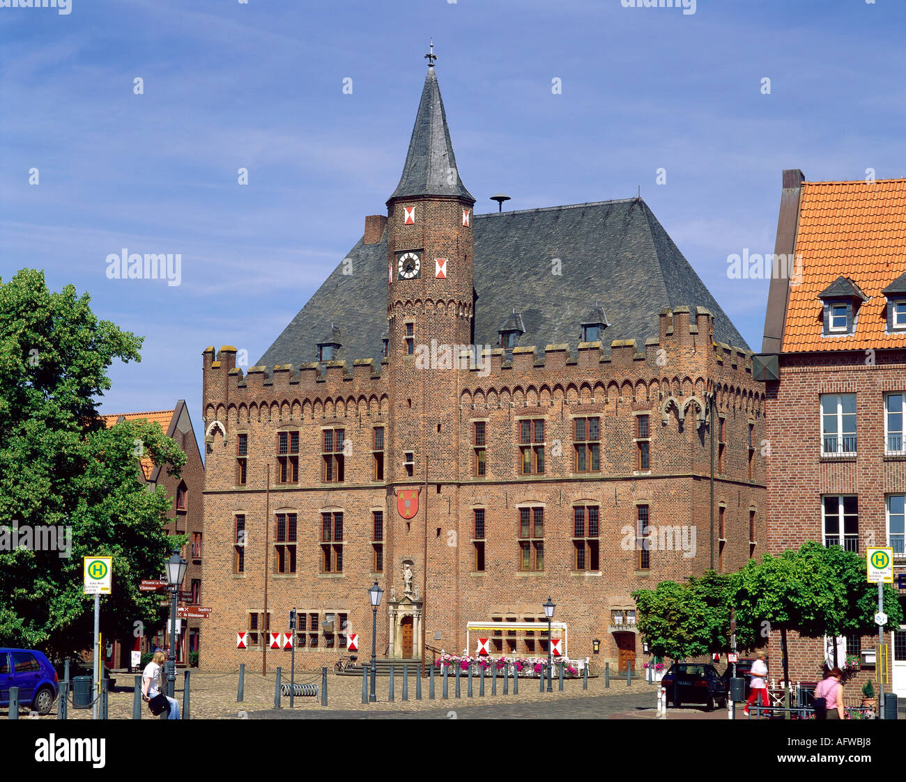 geography / travel, Germany, North Rhine-Westphalia, Kalkar, buildings ...