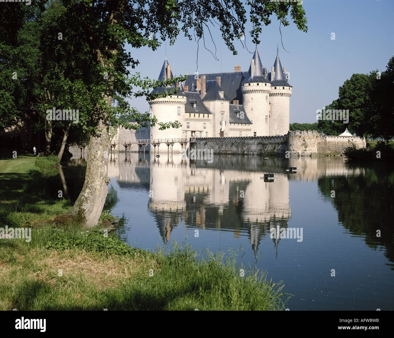 architecture, castles, France, Sully-sur-Loire, Château de Sully ...
