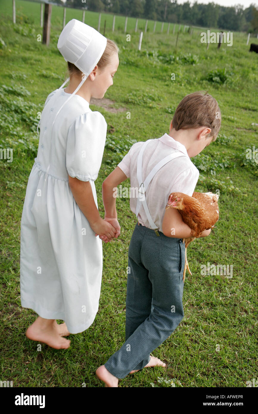Indiana shipshewana amish farm tour hi-res stock photography and images ...