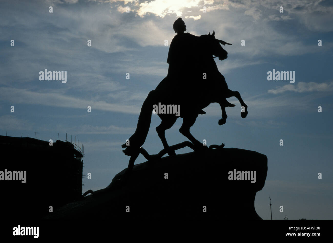 statue of Peter the Great Stock Photo - Alamy