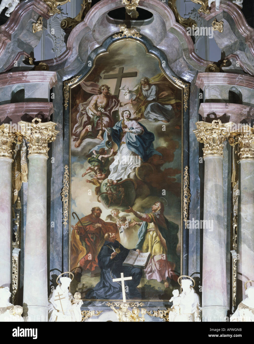 fine arts, religious art, Saint Mary, Assumption of Mary, painting by ...