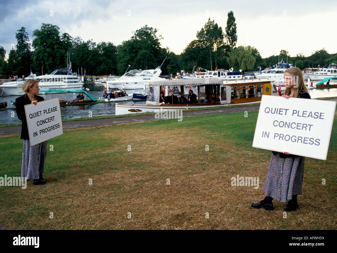 The Henley Music Festival, teens part time work signs Quiet Please ...