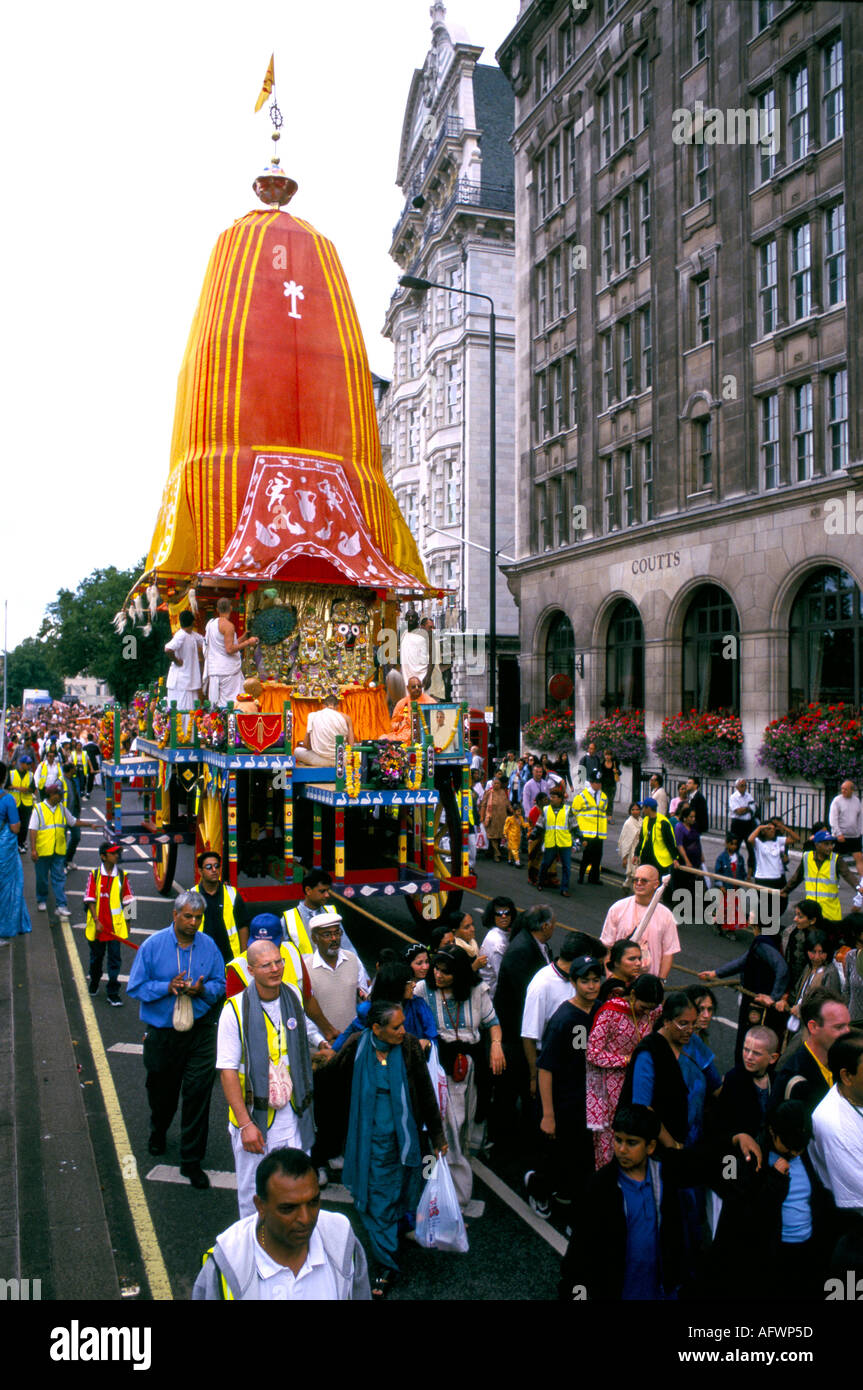 Hare krishna temple ceremony High Resolution Stock Photography and ...