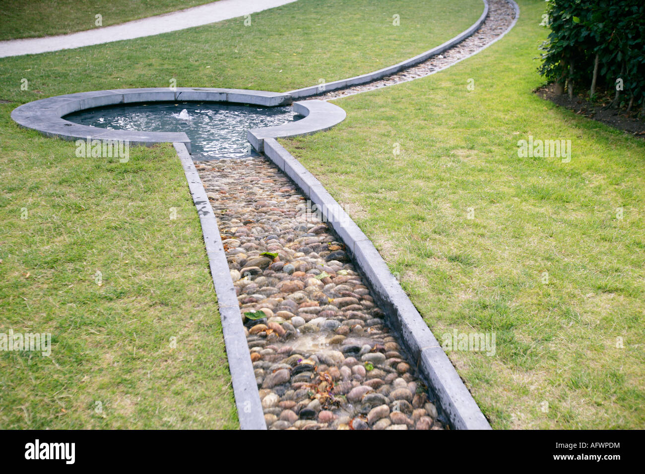 Linear water feature hi-res stock photography and images - Alamy