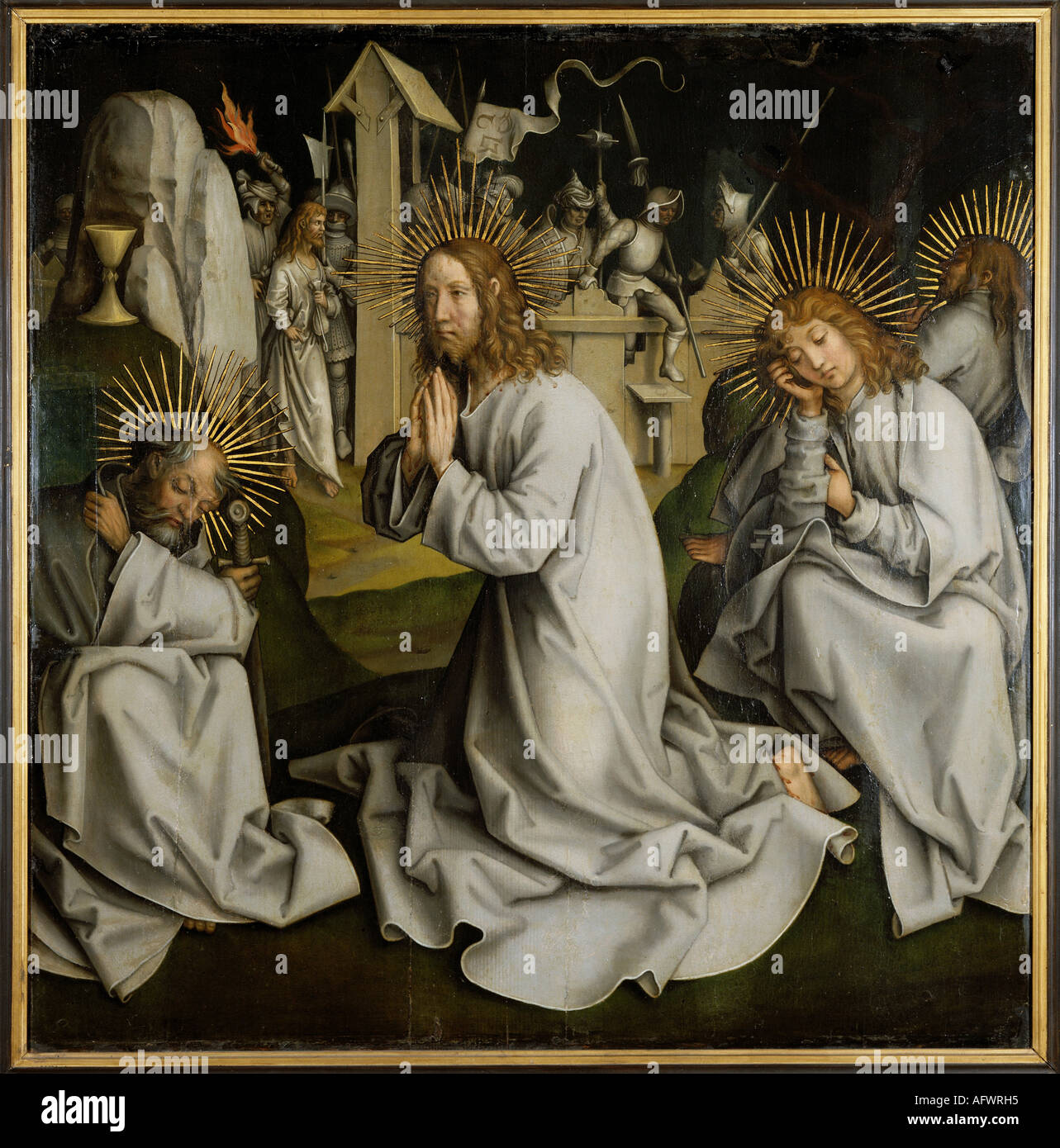 fine arts, Holbein, Hans the Elder (1465 - 1524), panel, "Graue Passion ...