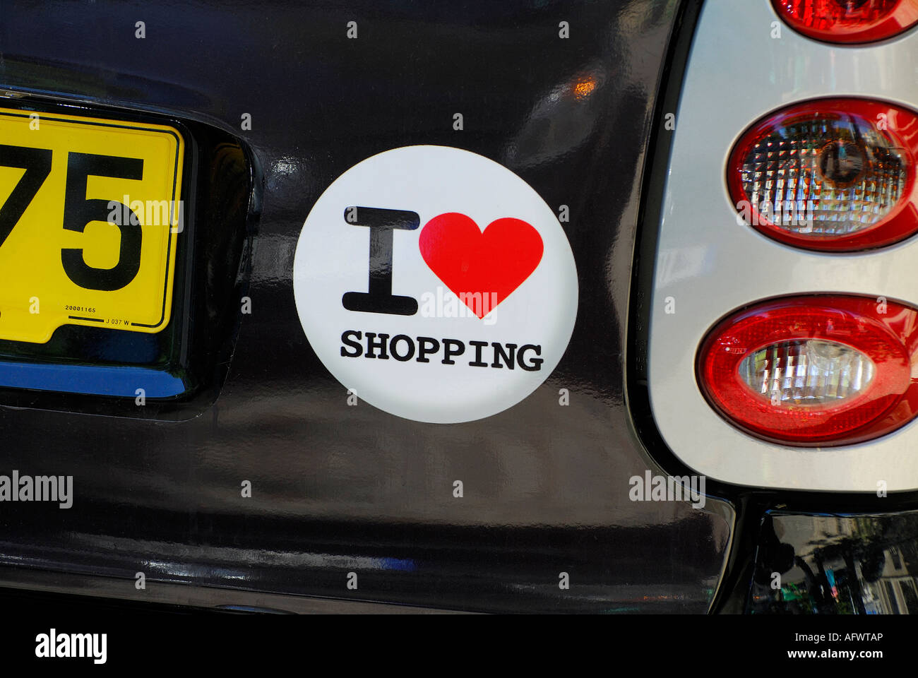 Car sticker hi-res stock photography and images - Alamy