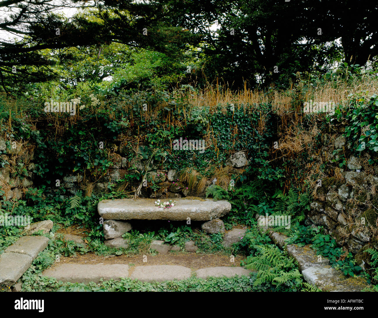 Madron Holy Well and Chapel Madron Cornwall. Remains of Saint Madderns ...