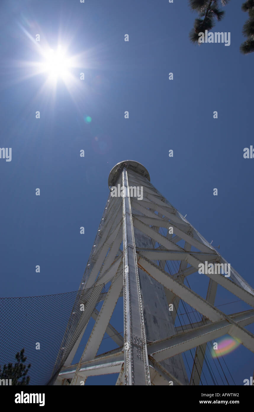 150-foot solar telescope, Mt. Wilson Observatory, California, USA Stock ...