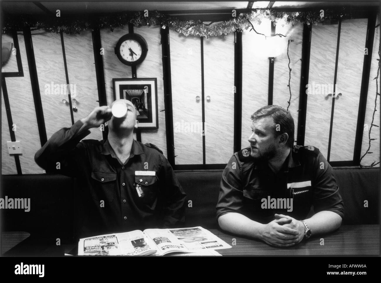 Submarine daily life on HMS Superb, Swiftsure-class nuclear-powered ...